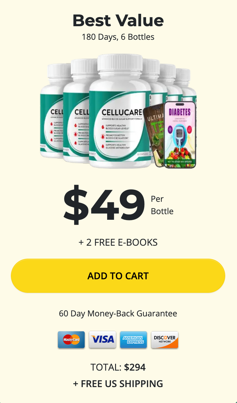 CelluCare ® | Official Site | #1 Choice for Blood Sugar Support