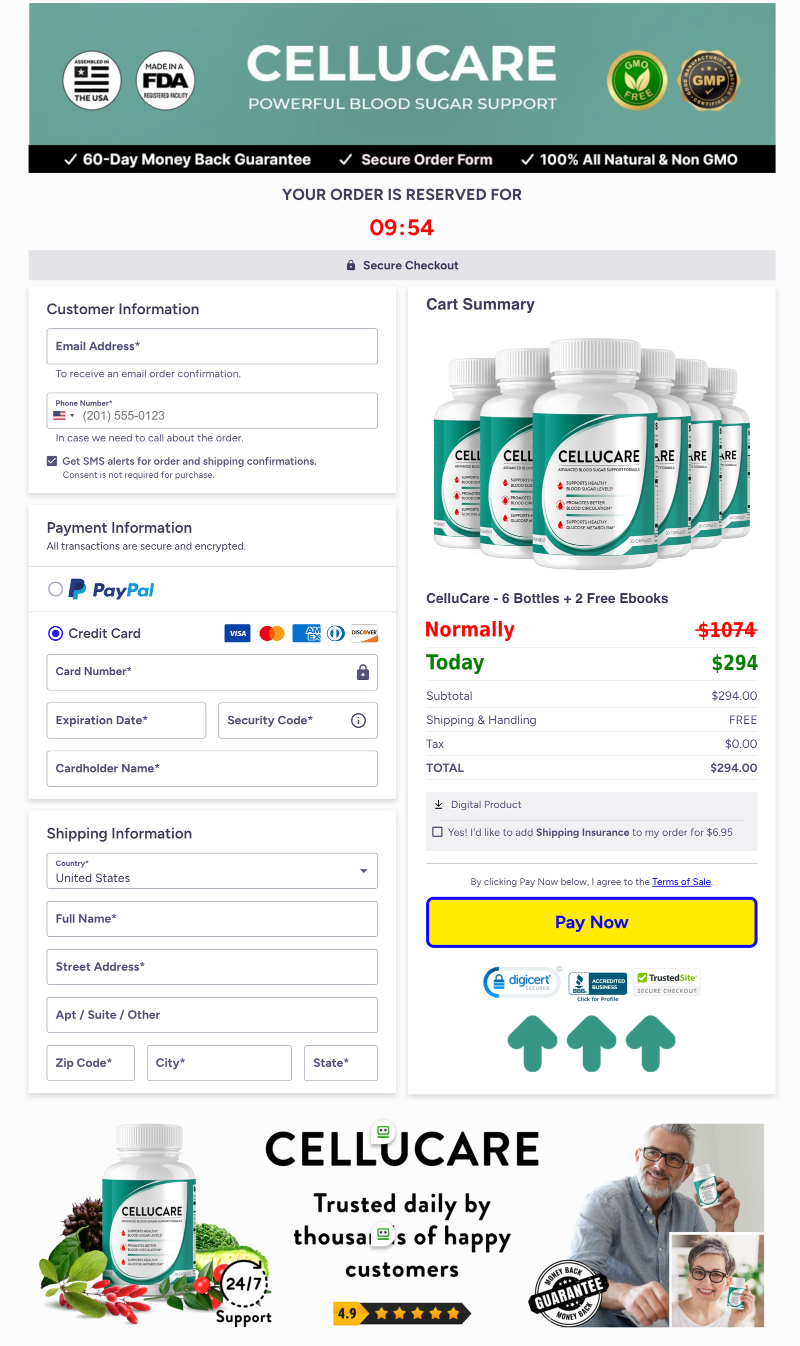 CelluCare ® | Official Site | #1 Choice for Blood Sugar Support